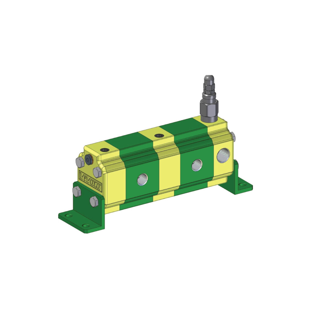 Vivolo – RV1S – 9RS – Tekli Basınç Kontrol Valfli Dişli Akış Bölücü ...